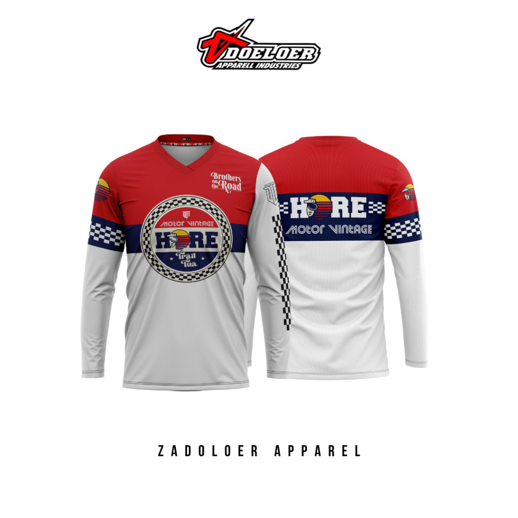 Jual Jersey Trail DLR MOTO Vintage | Kaos Trail & Gowes / Baju ...