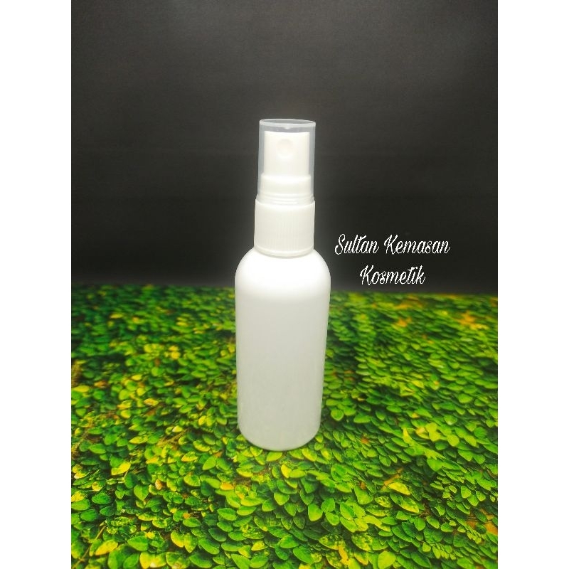 Jual Botol spray 60 ml br putih tutup putih | Shopee Indonesia