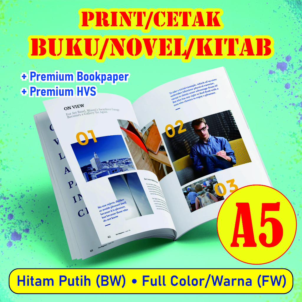 Jual PRINT CETAK DOKUMEN, BUKU, NOVEL, KITAB, DOCUMENT Ukuran Size A5 ...