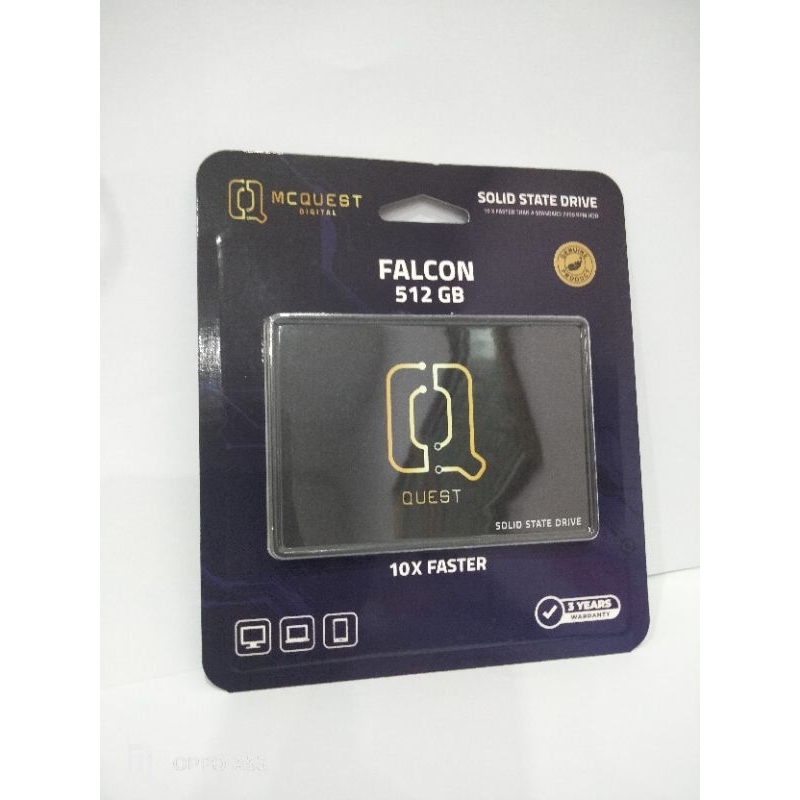 Jual SSD MC QUEST Digital FALCON 512GB 10X FASTER Original Garansi ...