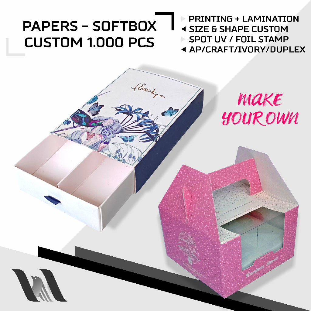 Jual CETAK KEMASAN DUS 1 - PAPER BOX - SOFTBOX - BOX CUSTOM - PRODUK ...