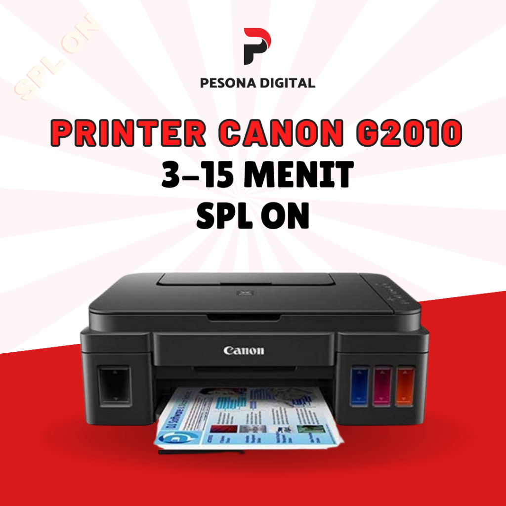 Jual Printer Canon G2010 Print Scan dan Copy Bisa Cepat | Shopee Indonesia