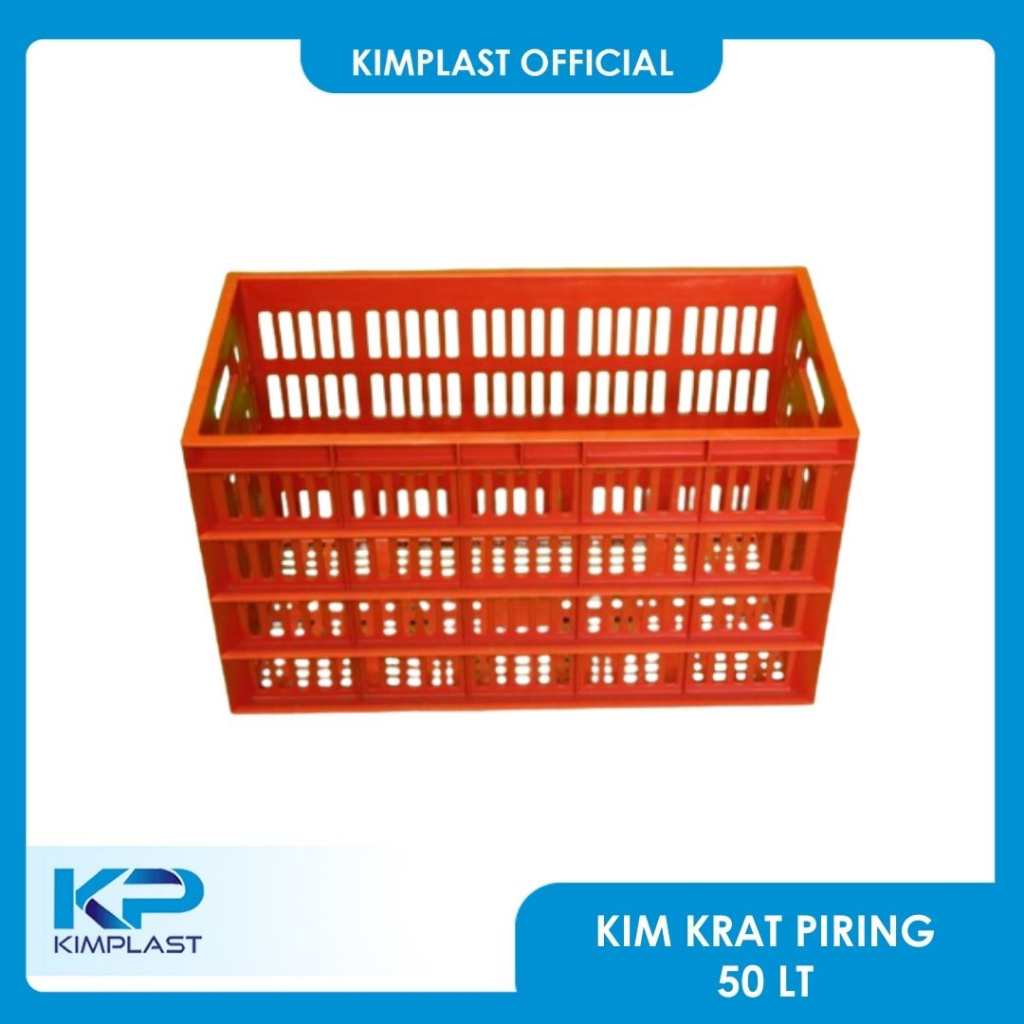 Jual KIMPLAST Krat Piring 50 Liter/ Keranjang Piring/ Keranjang Untuk ...