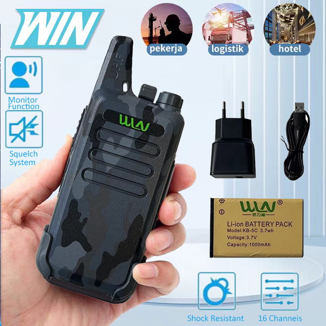 Jual Radio HT WLN UHF C1 radio Handy Talky UHF walkie-talkie genggam 1 ...