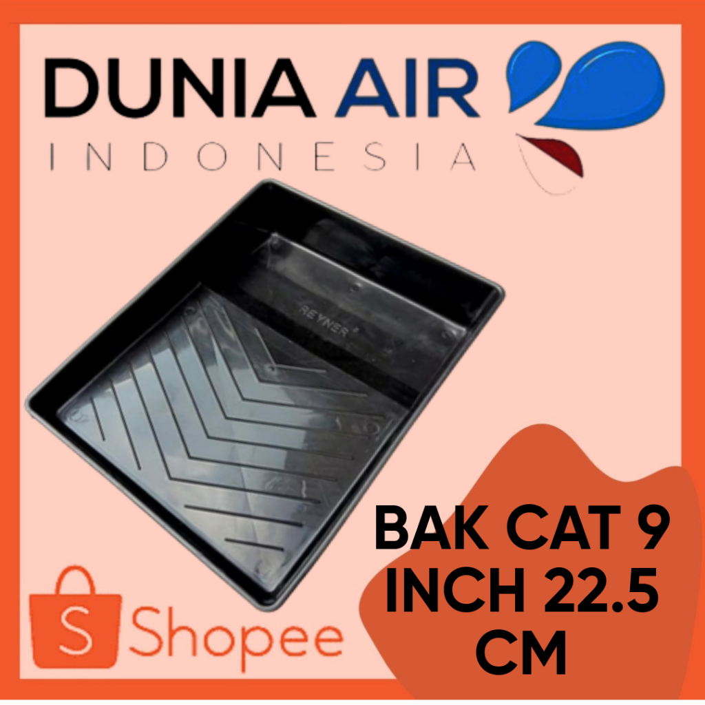 Jual PROMO BAK CAT EKONOMIS 9 INCH 22.5 CM LEBAR / BAKI CAT EKONOMIS ...