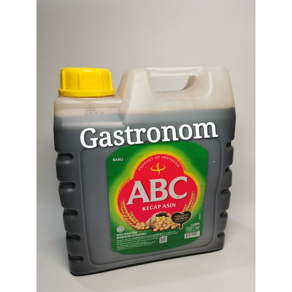 Jual Kecap Asin ABC Derigen / Jerican / Galon 6 kg | Shopee Indonesia