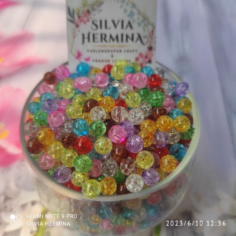 Jual Mote Bulat Motif Retak 1 Pon | Shopee Indonesia