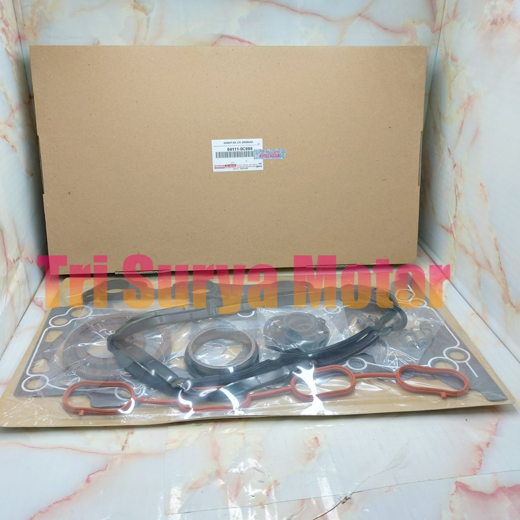 Jual PACKING SET PAKING FULL SET GASKET KIT OVERHAUL KOMPLIT INNOVA BENSIN TR/HILUX BENSIN ...