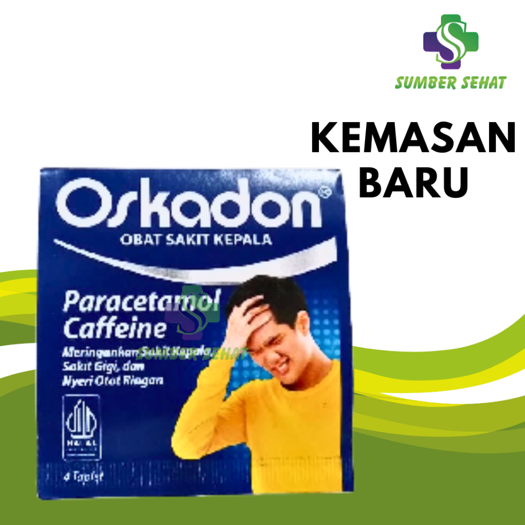 Jual OSKADON STRIP ISI 4 TABLET | Shopee Indonesia