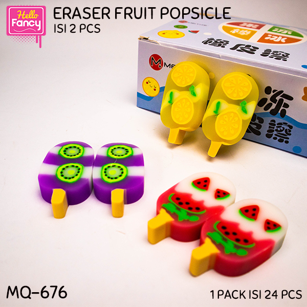 Jual Penghapus Karet / Eraser / Hapusan Pensil Motif Bola dan Buah 1 ...