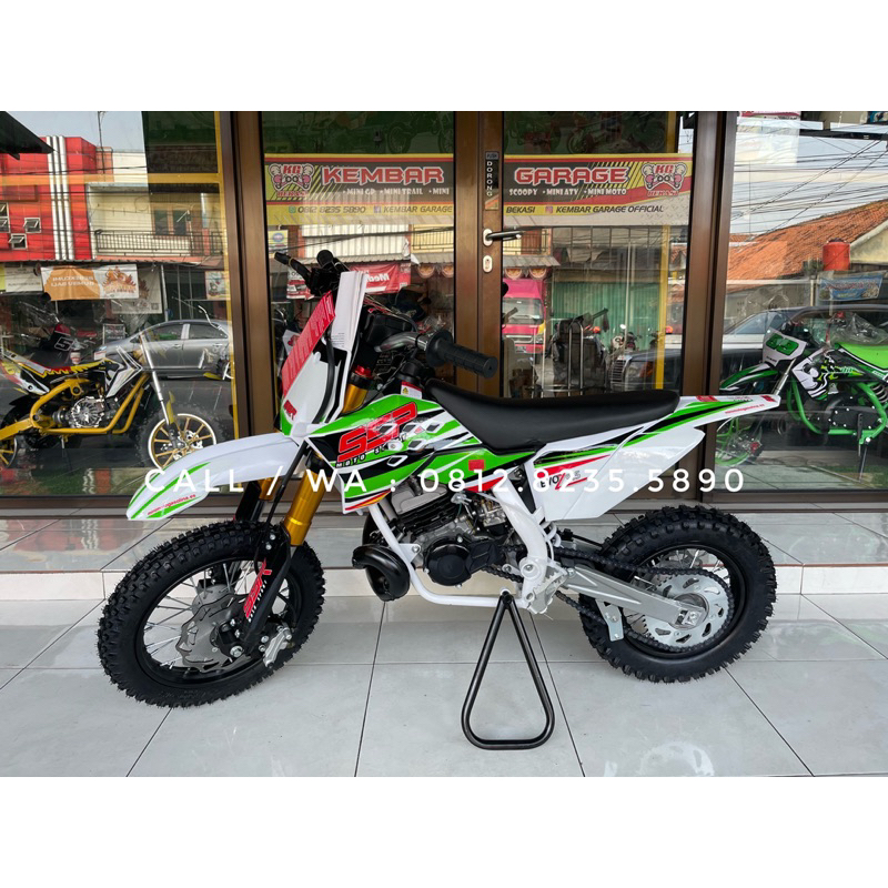 Jual Motor Mini Cross Trail MT6 SSR 50cc SE 2T Velg 12.10 Year 2023 ...