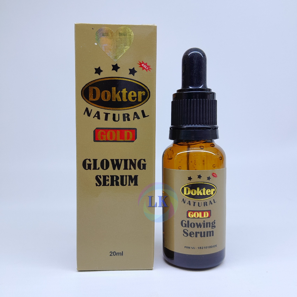 Jual SERUM DR GOLD GLOWING NATURAL ORIGINAL 20ML | Shopee Indonesia