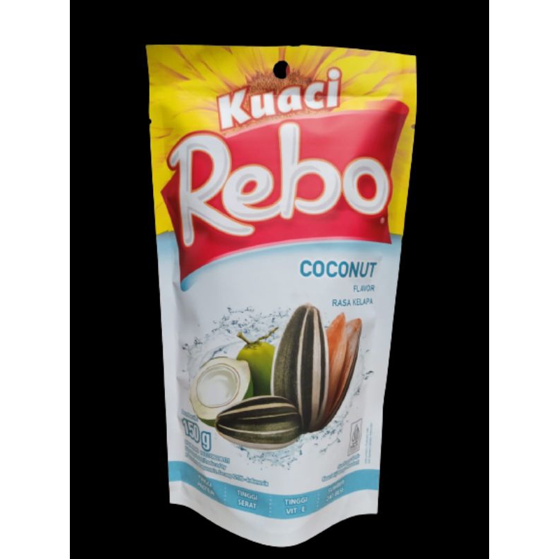 Jual Kuaci Rebo Coconut 150 gram Varian Baru | Shopee Indonesia