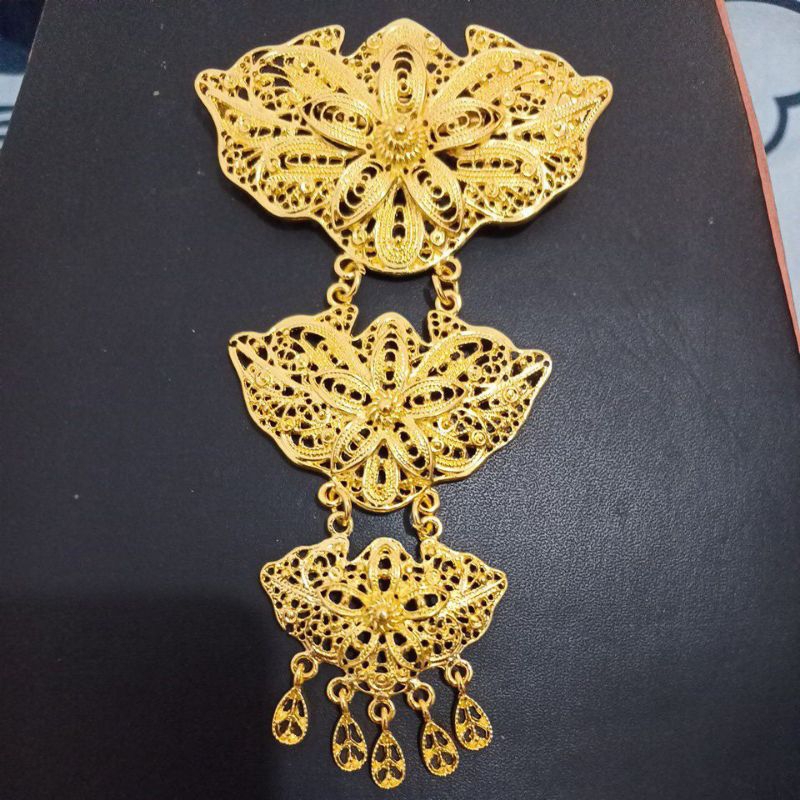 Jual Bros kebaya jawa bros tiga susun gold bros etnik | Shopee Indonesia