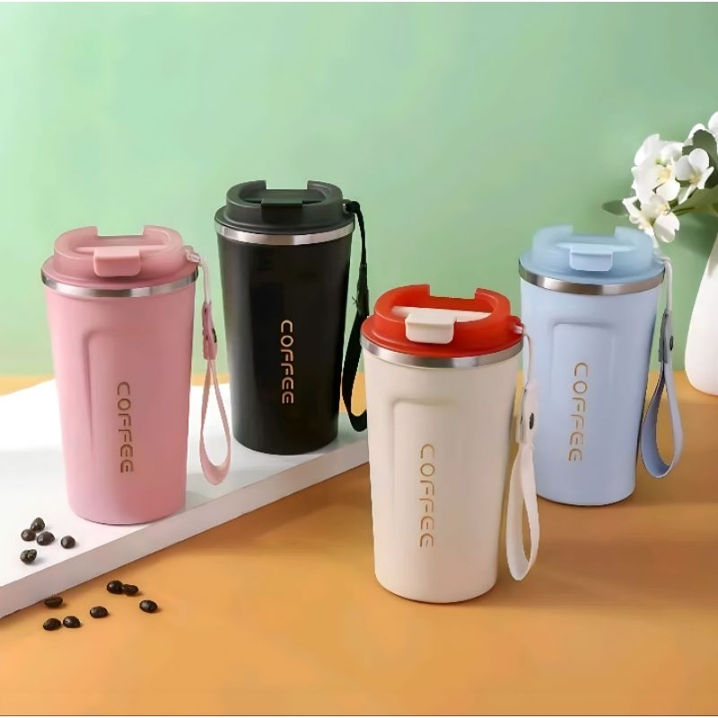 Jual Tumbler thermos kopi gradasi Tahan panas Termos coffee 500ml ...