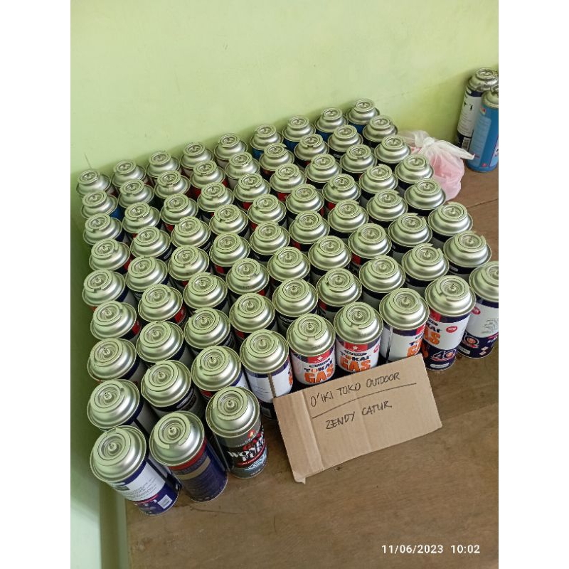 Jual GAS PORTABLE REFILL KALENG BUTANA MERK RANDOM | Shopee Indonesia