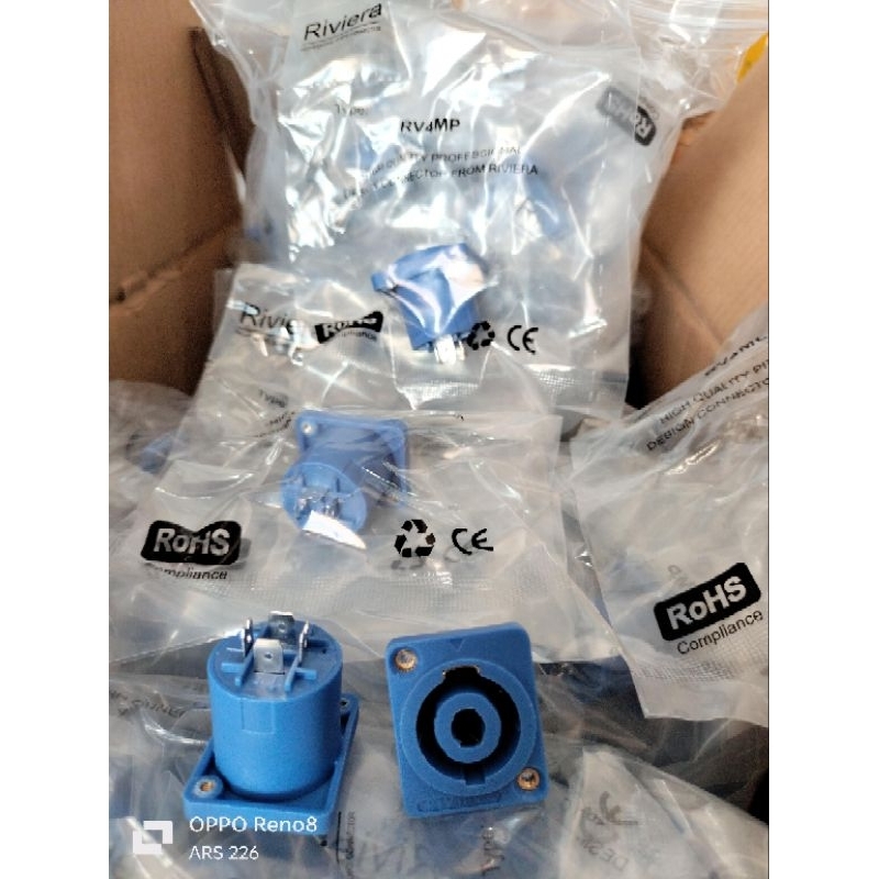 Jual SOCKET SPIKON BIRU DRAT RIVIERA ROHS | Shopee Indonesia