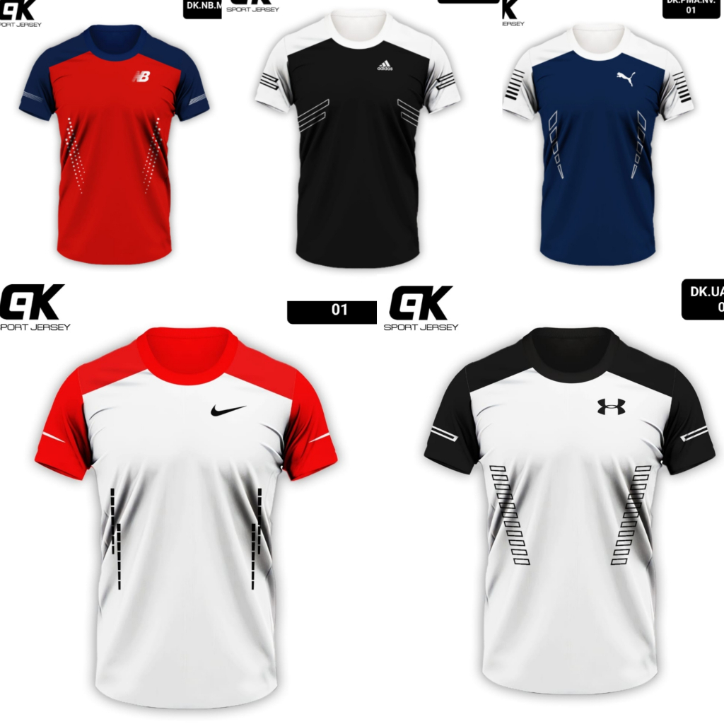 Jual KAOS IMPORT KAOS RUNNING BAJU GYM BOLA OLAHRAGA PRIA DEWASA BAJU ...