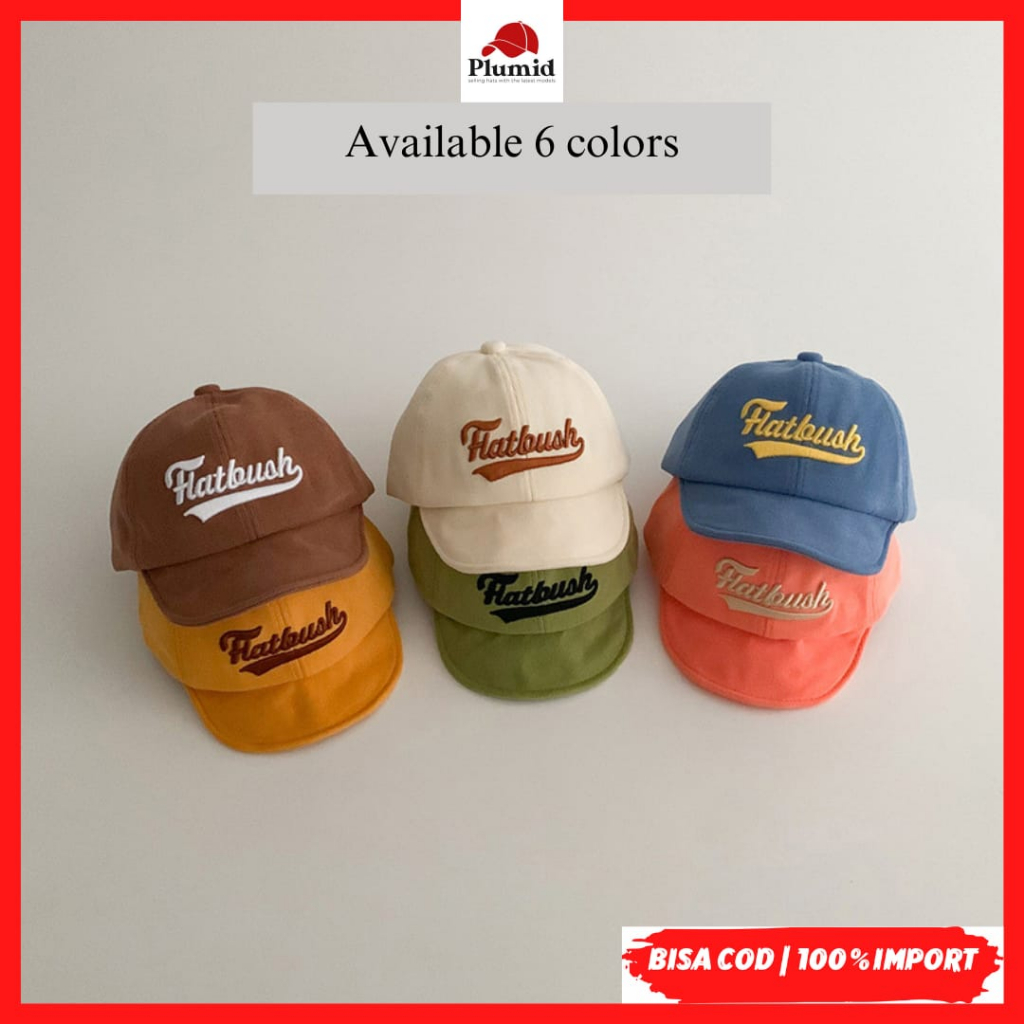 Jual PLUMID - Topi anak import unisex 5 bulan - 2 tahun halus comfy ...