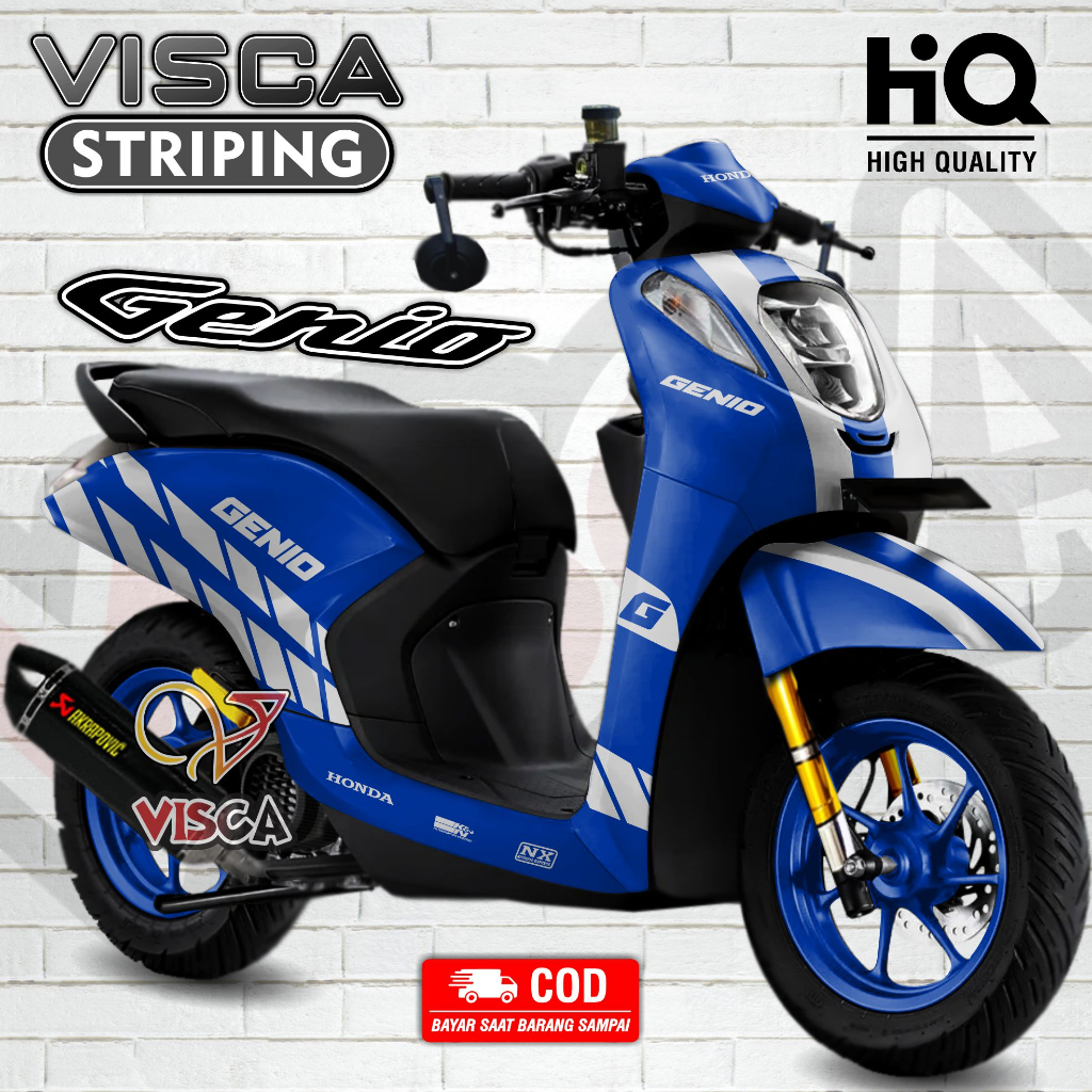 Jual (PROMO SPECIAL) Decal Genio Full Body - Stiker Genio Full Body ...