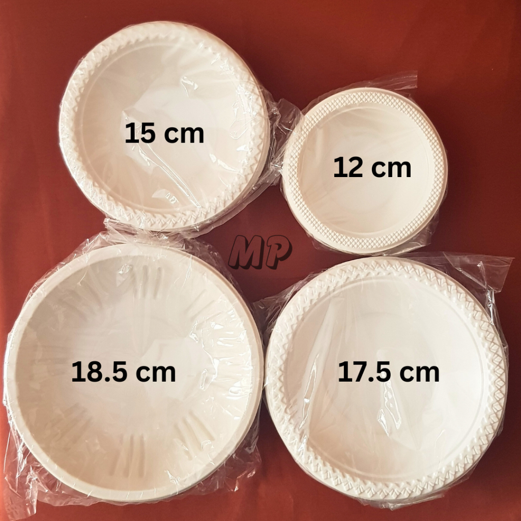 Jual (ISI 20 PC )Mangkok Mika Plastik Putih/ Mangkok Bsm Putih/ Mangkok ...