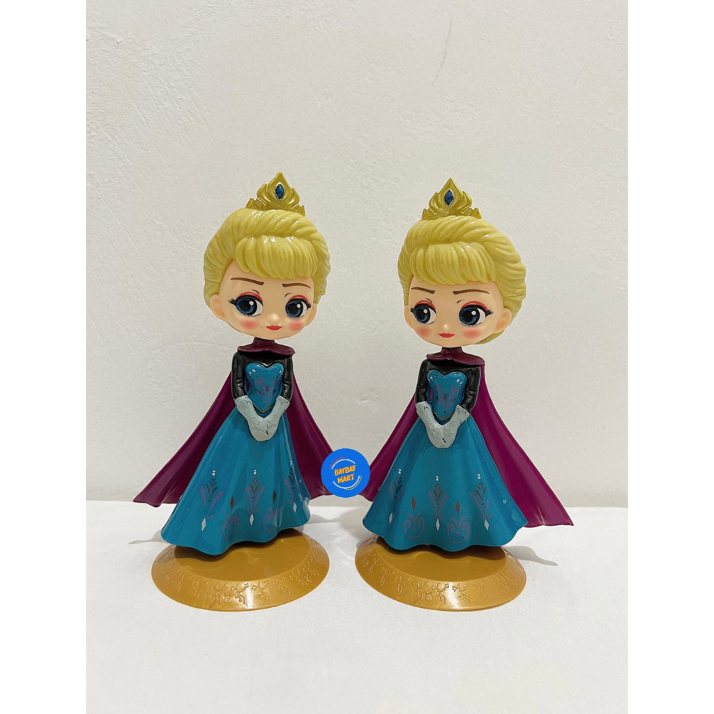Jual TOPPER KUE ELSA KOSTUM 2 / CAKE TOPPER PRINCESS ELSA / HIASAN CAKE ...