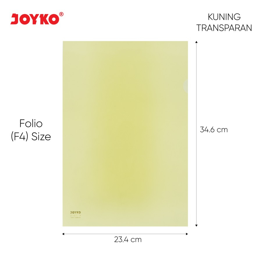 Jual Clear Sleeves Map L Bening Transparan Joyko CS-10/A4 / 2335/F4 ...