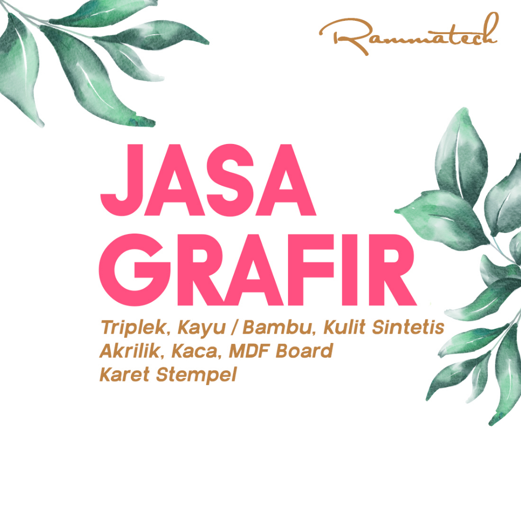 Jual Jasa grafir Akrilik kaca kayu MDF board PVC Custom tanpa minimal ...
