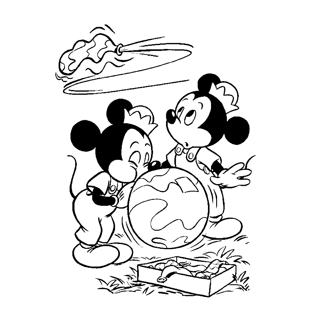 Jual Gambar Sketsa Mewarnai / Mickey Mouse / Part 3 / Gambar Sketsa ...