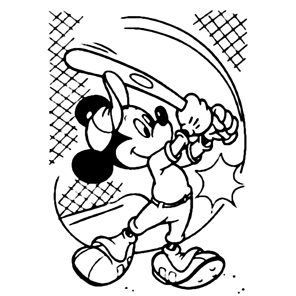 Jual Gambar Sketsa Mewarnai / Mickey Mouse / Part 4 / Gambar Sketsa ...