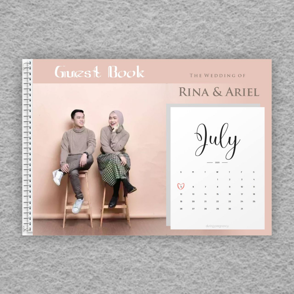 Jual Buku Tamu Pernikahan CUSTOM / wedding Guest Book / wedding book ...