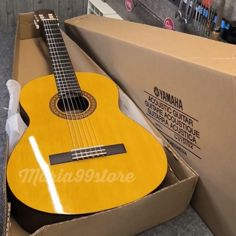 Jual Gitar Yamaha C315 Klasik Gitar Yamaha Nilon Original | Shopee Indonesia