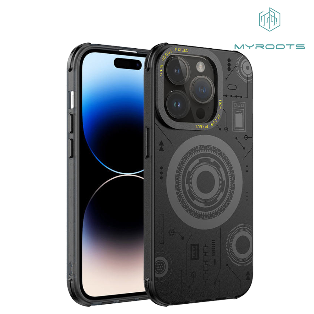 Jual Myroots Case Mecha Armor Untuk Iphone 14 Pro Max Casing Magsafe ...