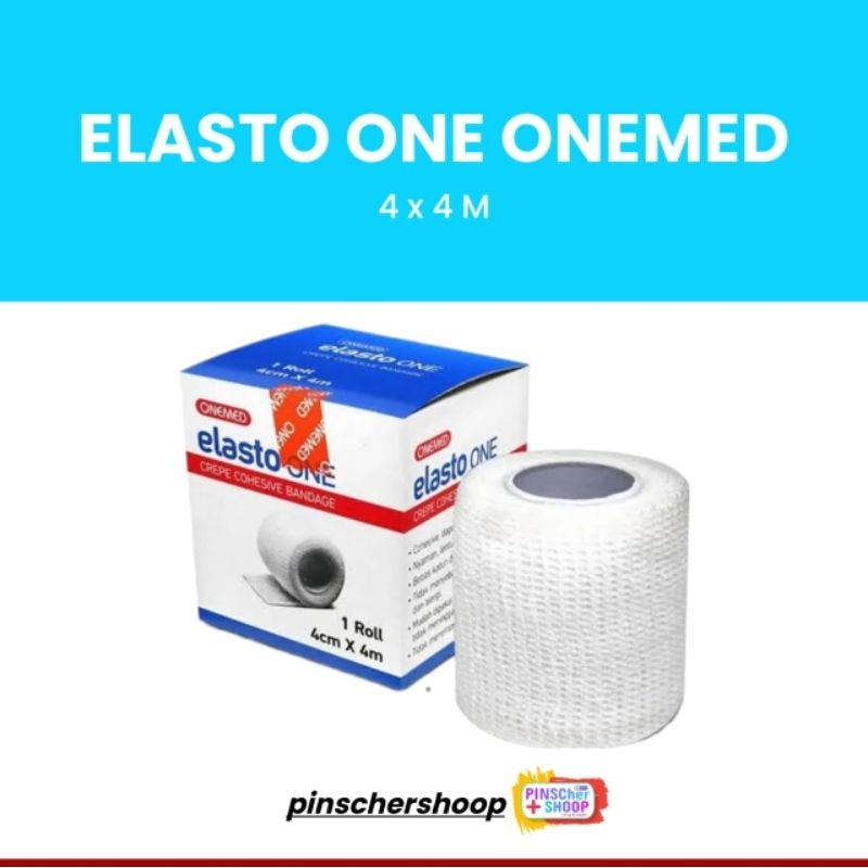 Jual ElastoOne 4 cm x 4 m Onemed Perban Elastis Verban Fixasi | Shopee ...