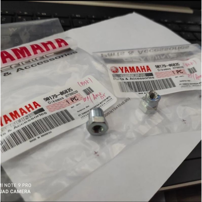 Jual NUT 90179-06835 MUR SETELAN REM BELAKANG JUPITER Z1 AEROX PART ...