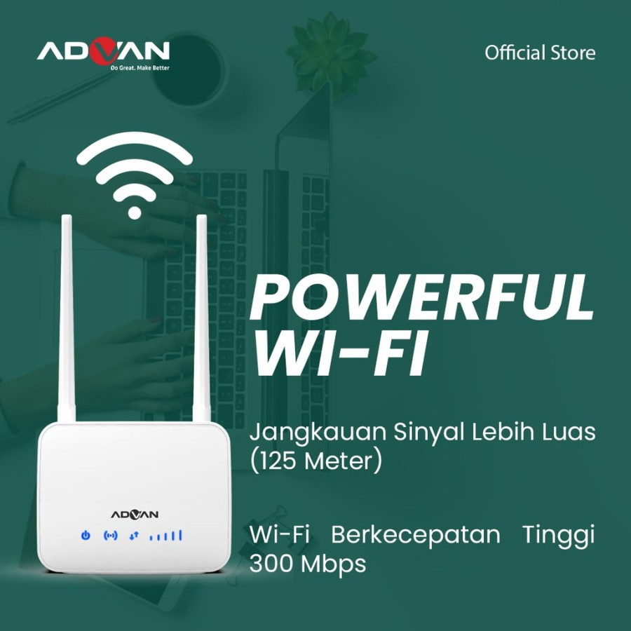 Jual Modem Router 4G Wifi Advan CPE Start UNLOCK + Free Battery ...