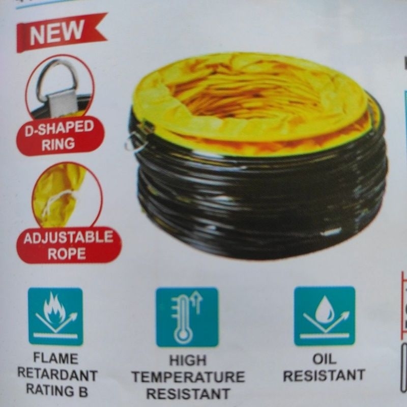 Jual Wipro Selang blower ventilator BVS - 200 250 300 350 400 500 x 5 meter | Shopee Indonesia