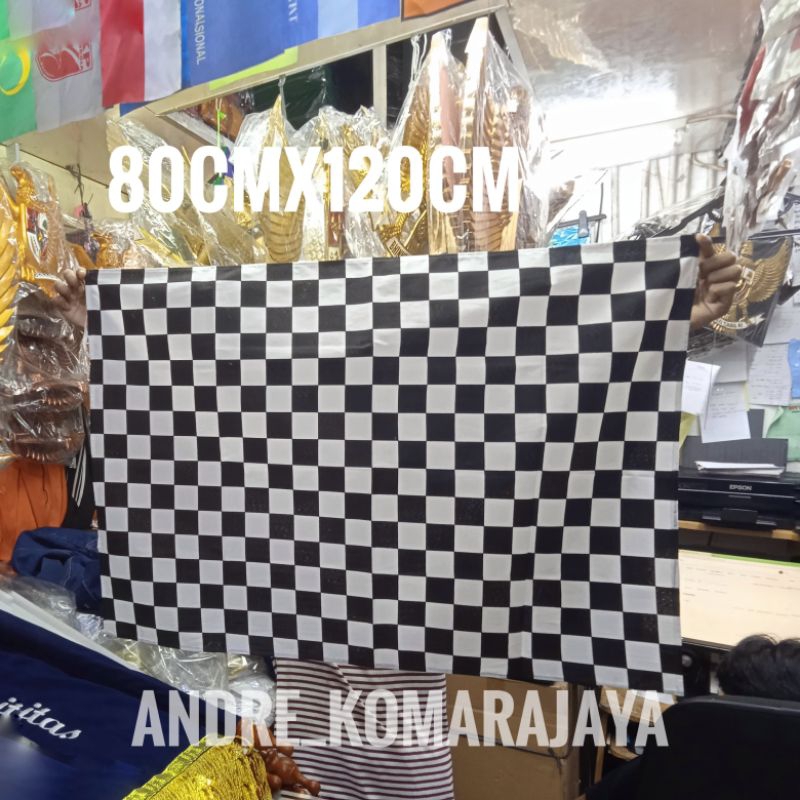 Jual bendera star kotak kotak uk. 80x120 | Shopee Indonesia