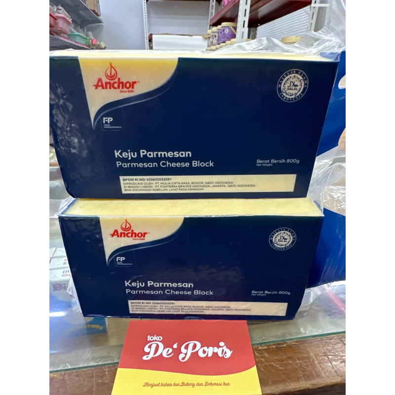 Jual Keju Parmesan Anchor 100grm | Shopee Indonesia