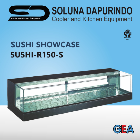 Jual GEA Drop-In Sushi Showcase SUSHI-R150-S / SUSHI R150 S | Shopee ...