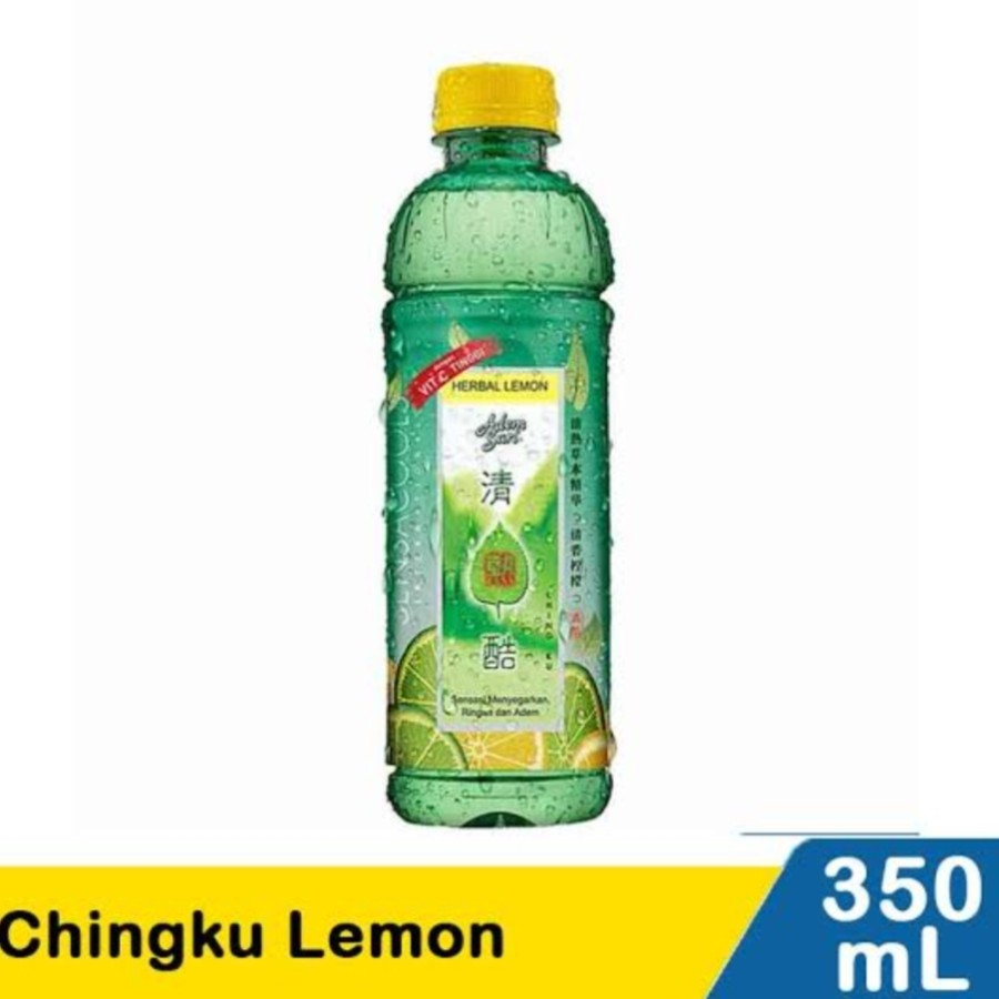 Jual Adem Sari Botol Chingku LEMON 350ML | Shopee Indonesia
