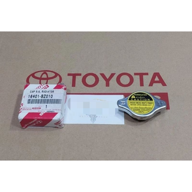 Jual Cap Tutup Radiator Innova Yaris Vios Limo ASLI 16401-BZ010 ...