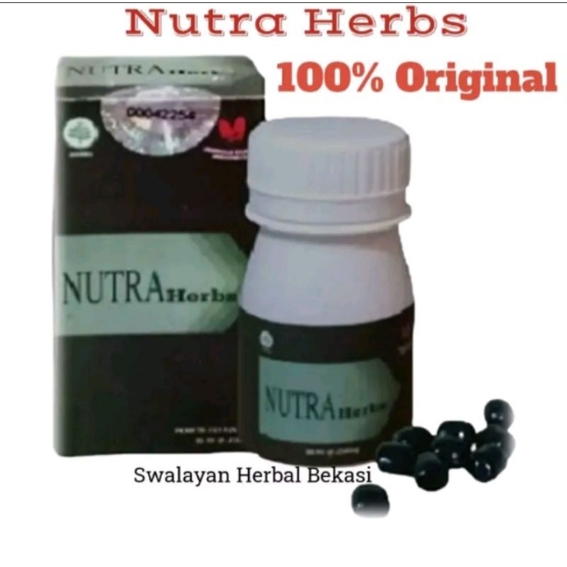 Jual Nutra Herbs Pil Hitam Ajaib 100% Original | Shopee Indonesia