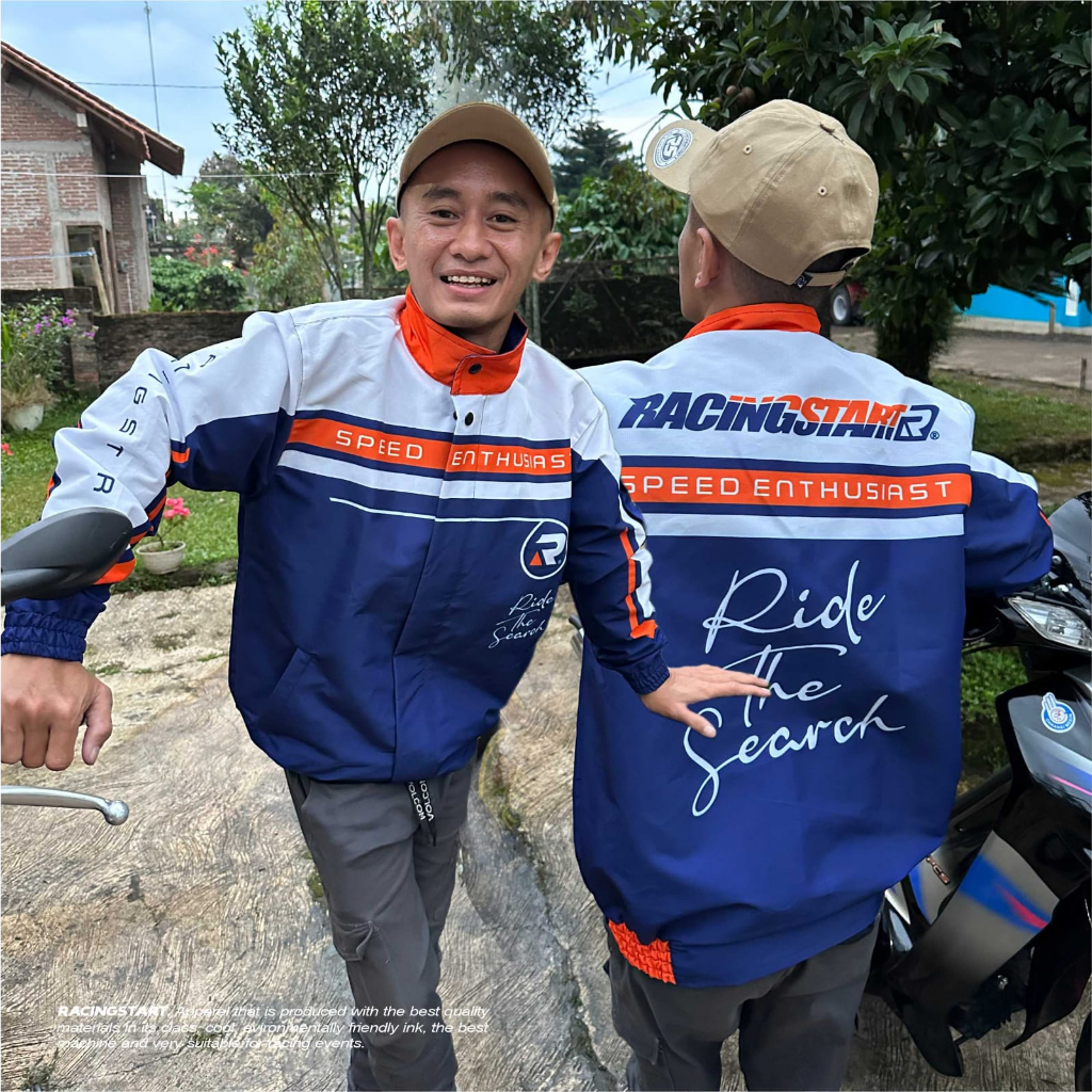 Jual JAKET TRUCKER WATERPROOF PRINTING RACINGSTART HRT 110 | Shopee Indonesia