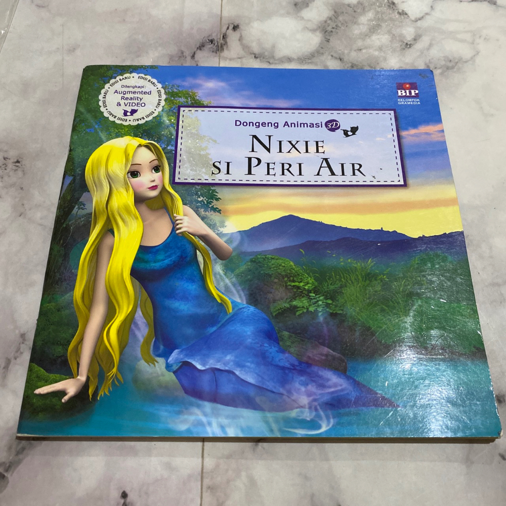 Jual Nixie si peri air dongeng animasi 3d / buku cerita anak seru murah ...