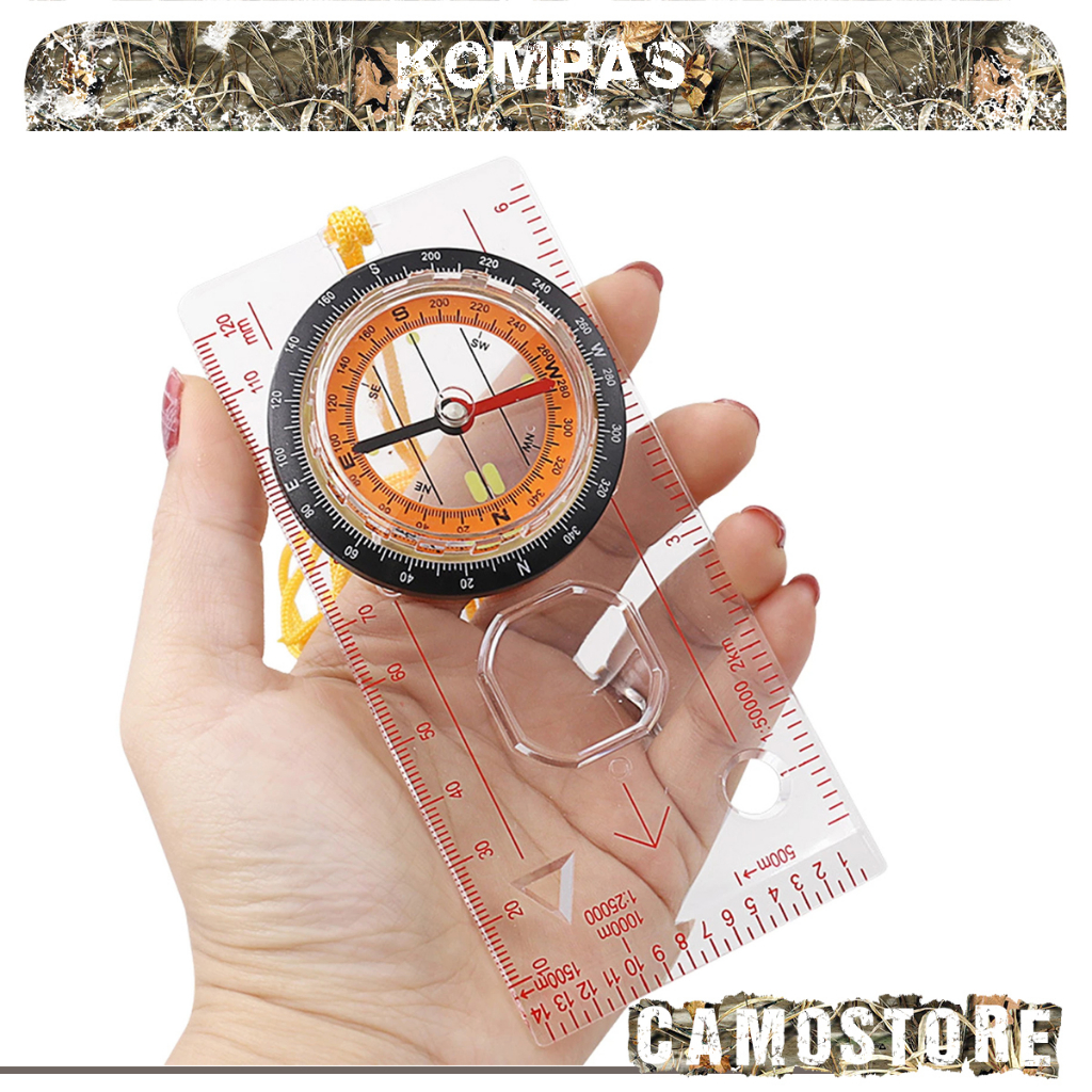 Jual Kompas Mistar Penggaris Navigasi Pramuka Orienteering | Shopee ...