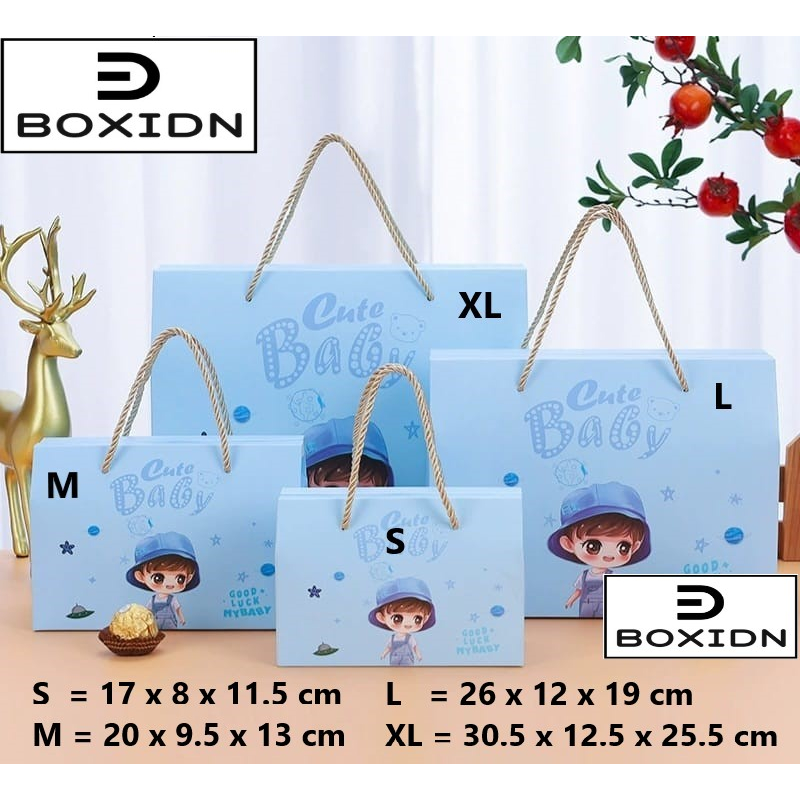 Jual Medium Box Souvenir Ulang Tahun Anak Goodie Bag Snack Ultah ...
