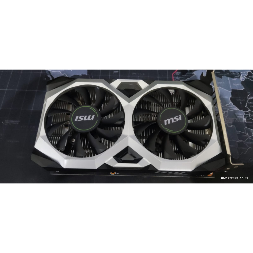 Jual VGA GTX 1650 MSI VENTUS XS OC 4GB SECOND non pin 75W not RX RTX ...