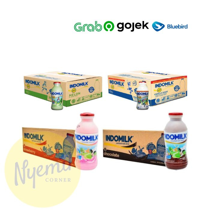 Jual [DUS] INDOMILK Susu Botol 190ml (24pcs) | Shopee Indonesia