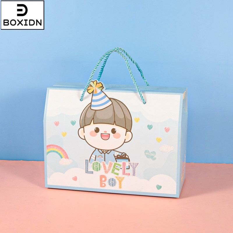 Jual Medium Large Box Souvenir Ulang Tahun Anak Goodie Bag Snack Ultah ...